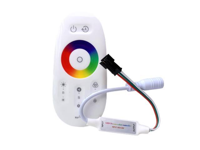 Click here for 2.4G RF RGB Touch Panel Mini LED Controller DC5-24... prices
