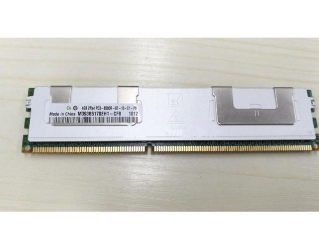 Click here for For M393B5170EH1-CF8 4GB 2Rx4 PC3-8500R ECC server prices