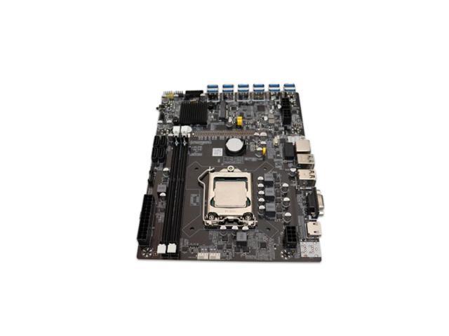 Click here for B75 b250 12USB BTC mining ETH motherboard 12GPU 12... prices