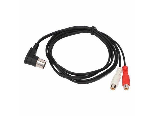 Click here for DIN 5Pin Male to 2RCA Female 90 Degree Sound Cable... prices