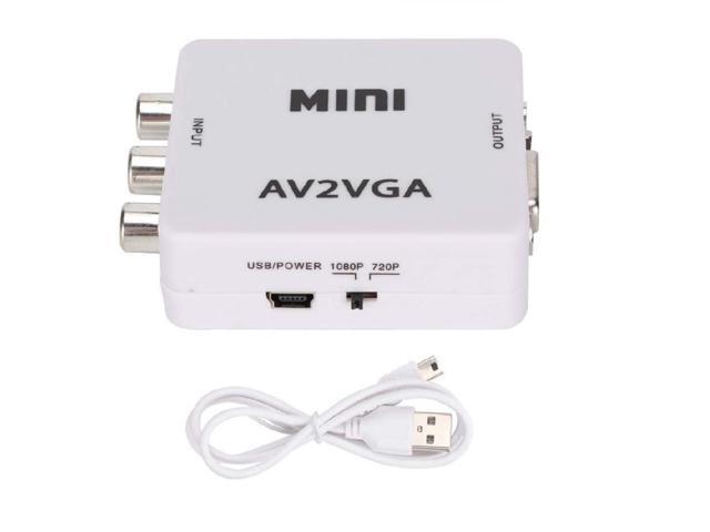 Click here for 1080P Mini Video Convertor RCA AV to VGA Video Con... prices