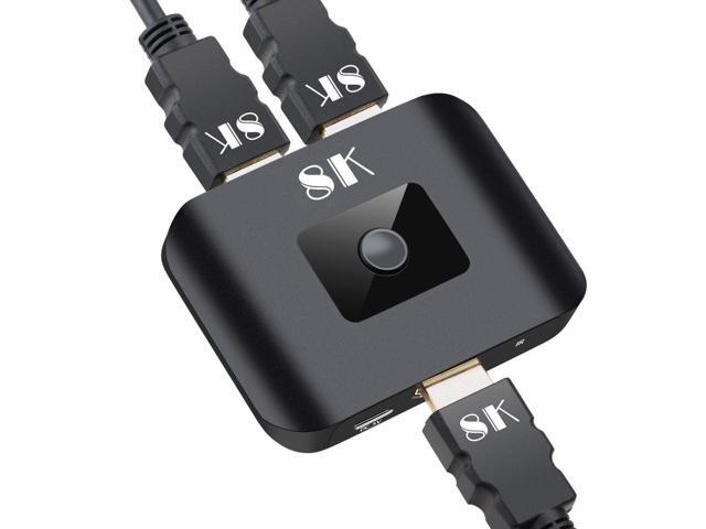 Click here for 2 Port HDMI-compatible 2.1 Switch 8K@60Hz 4K@120Hz... prices