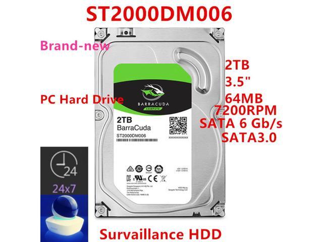 Click here for HDD For Seagate Brand BarraCuda 2TB 3.5 SATA 6 Gb/... prices