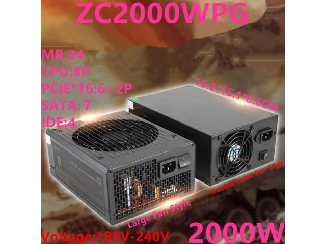 Click here for Miner PSU For ZhongCheng Video Card Three Fan Powe... prices