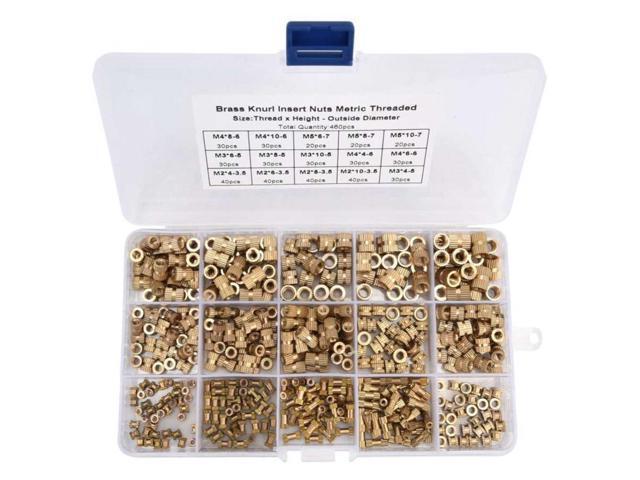 Click here for 460 Buah Mur Knurled M2 M3 M4 M5 Benang Wanita Kun... prices