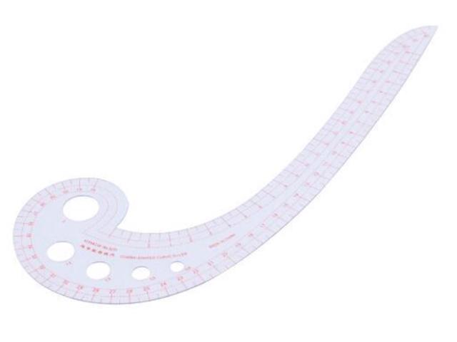 Click here for Sewing Ruler Comma Shaped French Curve Plastic Tai... prices