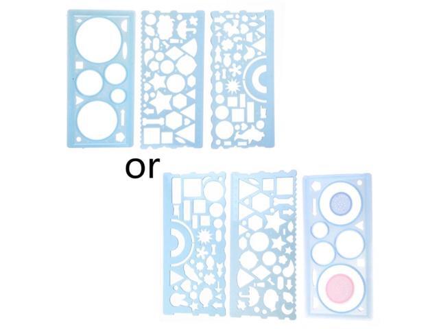 Click here for 3Pcs/Pack Kaleidoscope Stencils Rulers Clear Hollo... prices