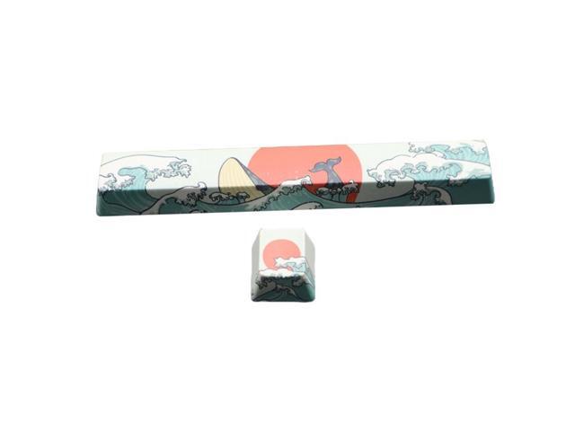 Click here for 2Pcs Coral Sea Keycaps PBT Five Sides Dye-Subbed S... prices