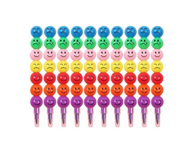 Click here for 7 Colors Graffiti Crayons Cute Expression Pencil A... prices