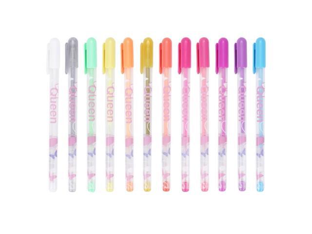 Click here for 12 Pieces Colored Gel Pens Glitter Gel Ink Pens fo... prices