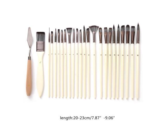 Click here for 24pcs Nylon Hair Wooden Handle Watercolor Paint Br... prices