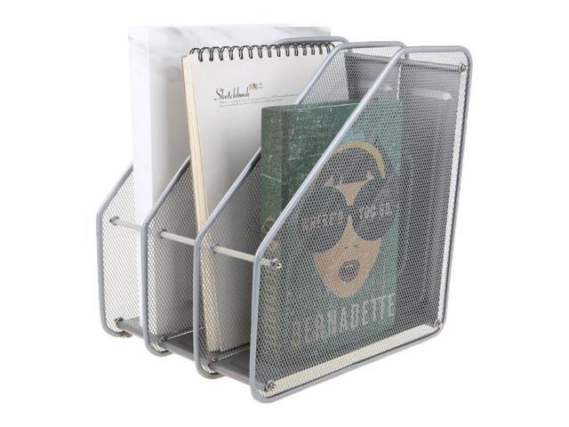 Click here for 3 Column Metal Mesh Document Rack File Holder Lett... prices