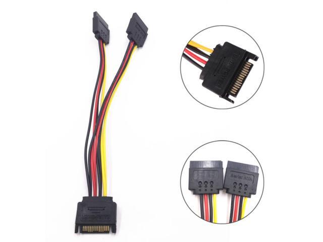 Click here for SATA II Hard Disk Power 15Pin SATA Male To 2 Femal... prices