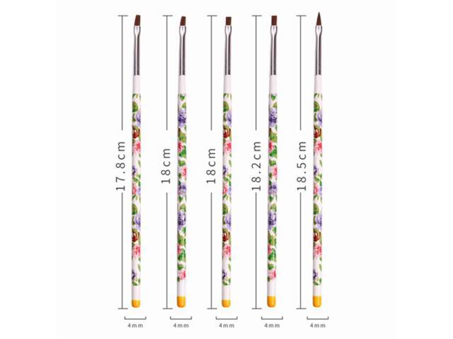 Click here for 5pcs Nylon Hair Wooden Handle Nail Art Brush Water... prices