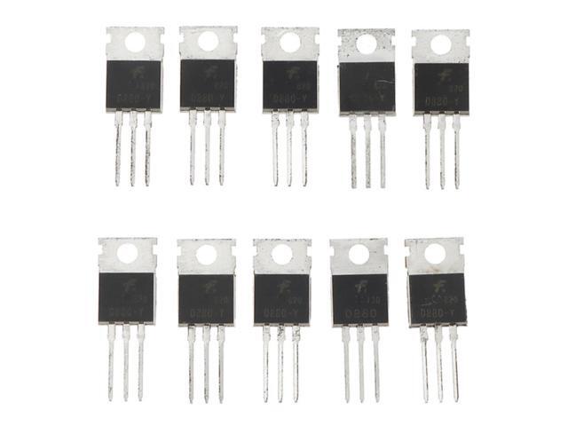 Click here for 10pcs D880 TO220 Transistor KSD880Y NPN Silicone P... prices