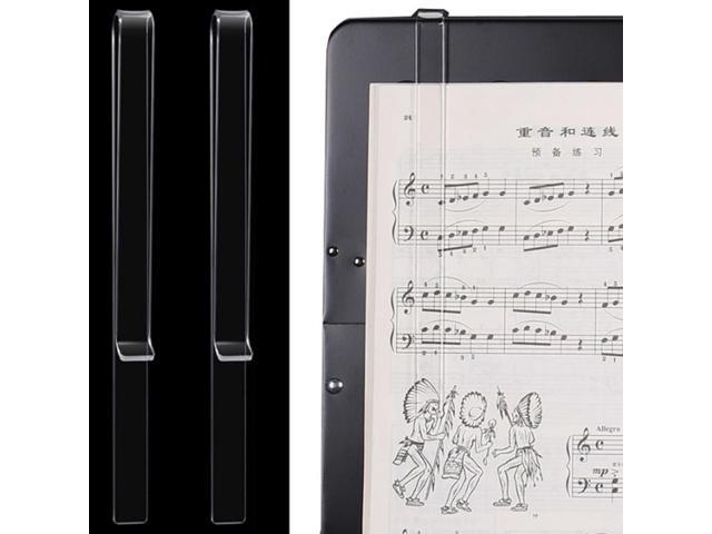 Click here for Music Stand Page Holder- Clear Grip 2-pack Acrylic... prices