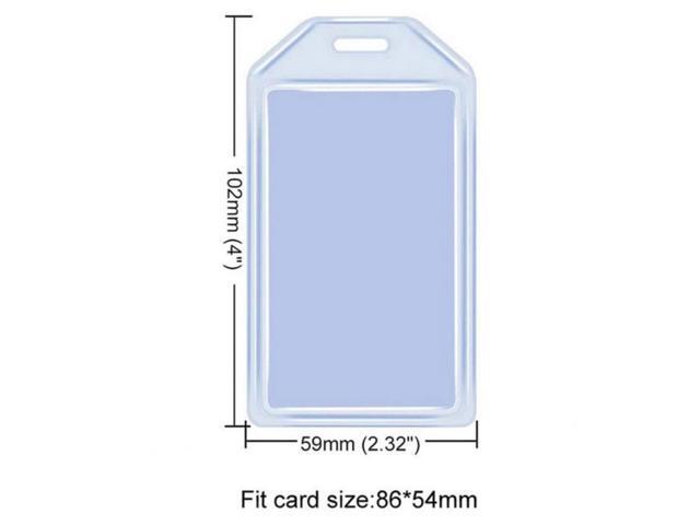 Click here for Heavy Duty ID Card Badge Holder  Hard Plastic Vert... prices
