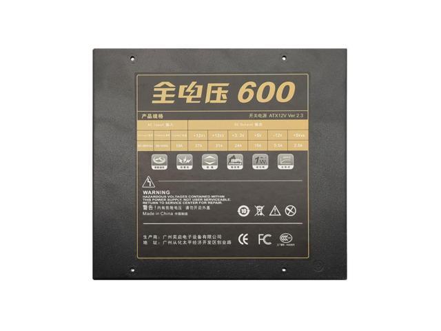 Click here for 450W Power Supply For PC 600 Watt Max 24pin 12v At... prices