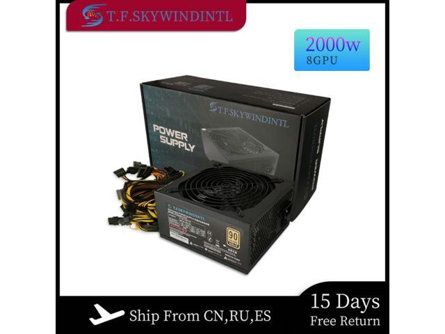 Click here for Desk PC Computer 2000W ATX 12V ETH Coin Mining Min... prices