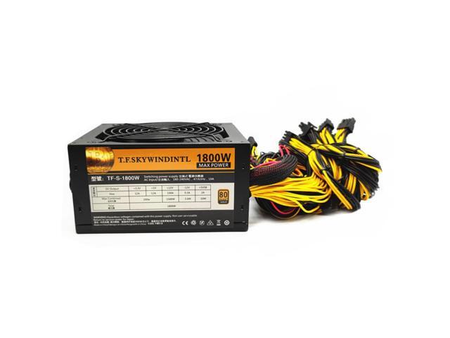 Click here for 1800W ATX12V V2.31 ETH Coin Mining Miner Power Sup... prices