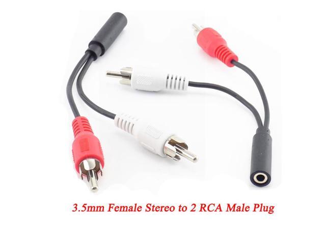 Click here for 3.5mm RCA Female connector jack Stereo Cable Y plu... prices