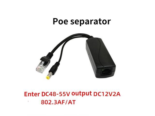 Click here for 48V To 12V POE Connectors Adapter Cable Splitter I... prices