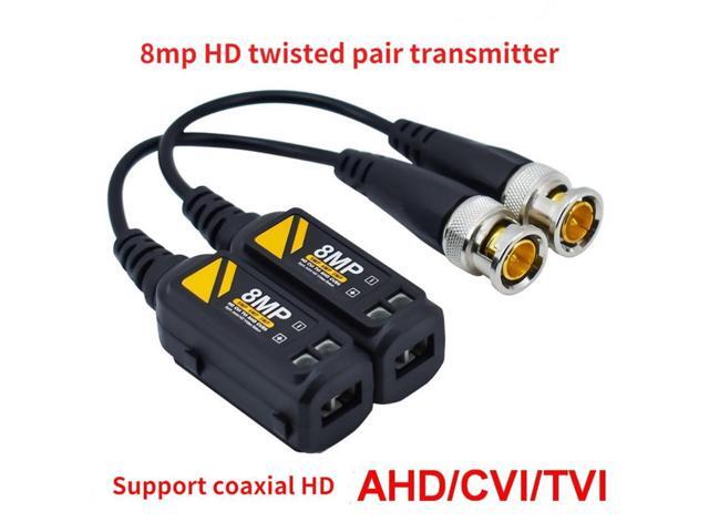 Click here for 1Pairs 8MP BNC Video Balun Connector Transmission... prices