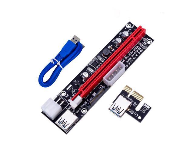 Click here for VER009X 1x to 16x PCI Express PCIE PCI-E Riser Car... prices