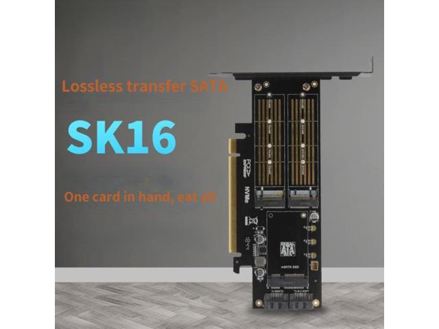 Click here for M.2 NVMe NGFF PCI-E3.0 X4 adapter card B+M Key mSA... prices