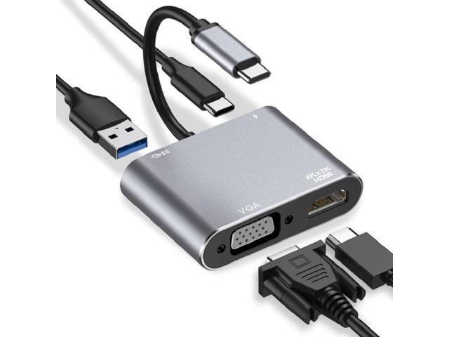 Click here for Type-C To 4K HDMI-compatible VGA USB C 3.0 Hub Ada... prices