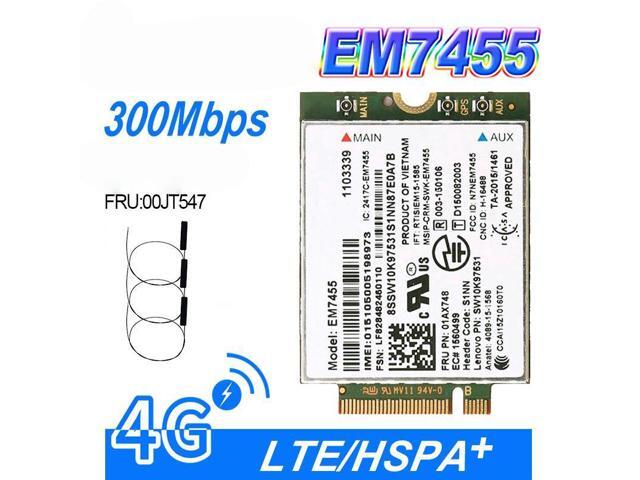 Click here for Network Cards for X1 Carbon EM7455 4G LTE Module 0... prices