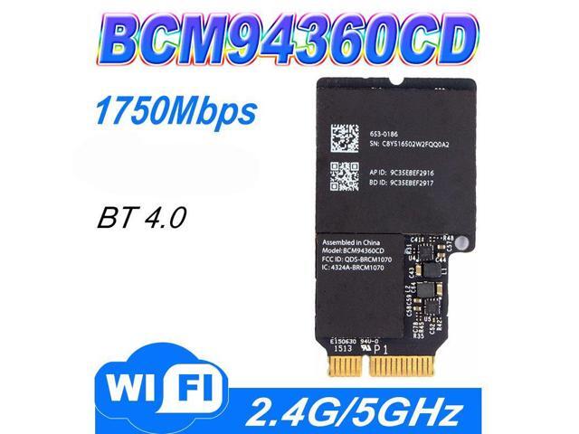 Click here for for BCM94360CD 802.11ac mini PCI-E WiFi WLAN Bluet... prices