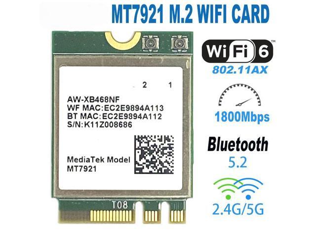 Click here for Wi-Fi 6 MT7921 MT7921 1800M Bluetooth 5.2 desktop... prices