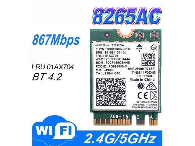 Click here for Dual Band Wlan For 8265NGW Wireless-AC 8265 NGFF 8... prices