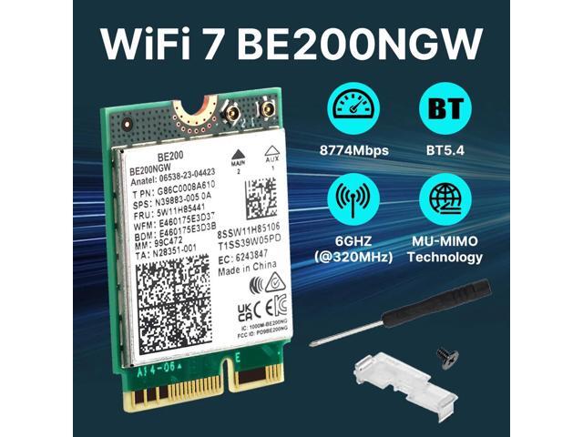 Click here for WiFi 7 BE200 M.2 Key E Card  BT5.4  BE200NGW  2.4/... prices