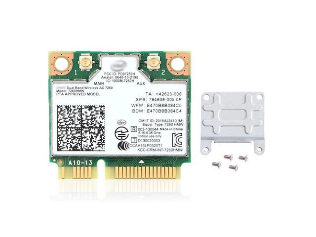 Click here for Wireless Card 7260HMW  Mini PCI-E  Dual Band 2.4G/... prices