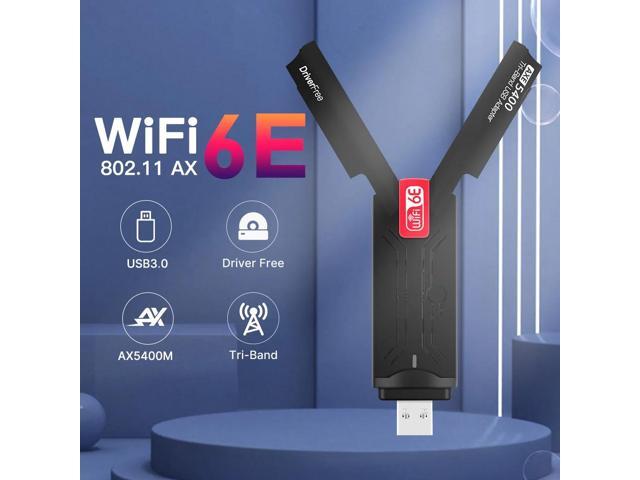 Click here for WiFi 6E USB Dongle  USB3.0  5400Mbps  2.4G/5G/6GHz... prices