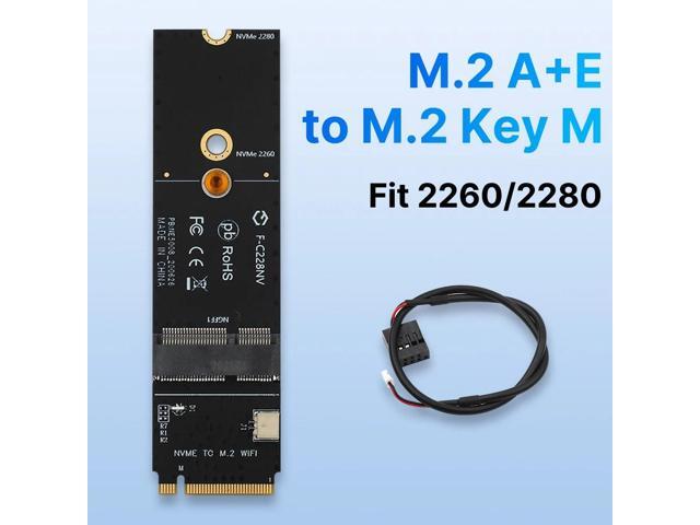 Click here for M.2 Key A+E to M.2 Key M SSD Converter  Expansion... prices