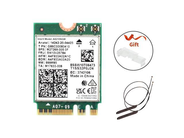 Click here for 5374Mbps AX210NGW  WiFi 6E M.2 NGFF  BT5.3  2.4G/5... prices