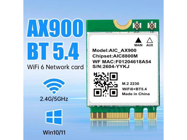Click here for WiFi 6 AX900  BT5.4  M.2 Card  2.4G & 5GHz  900Mbp... prices
