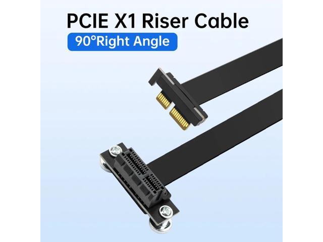 Click here for PCIE 3.0 X1 Riser Cable  90 Right Angle  PCI Expre... prices