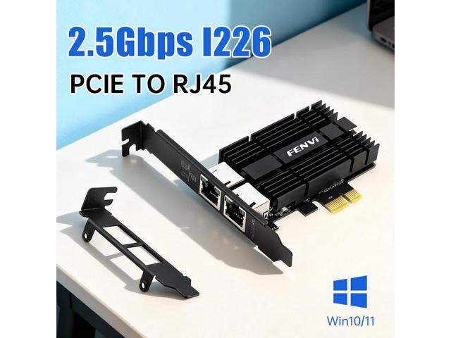 Click here for 2.5Gbps I226 PCIE to RJ45  Dual RJ45  2500Mbps  fo... prices