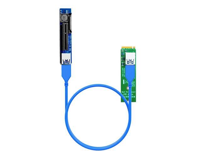 Click here for 600mm M.2 to PCIe X4 Riser Cable  PCIe 3.0 X1 Spee... prices