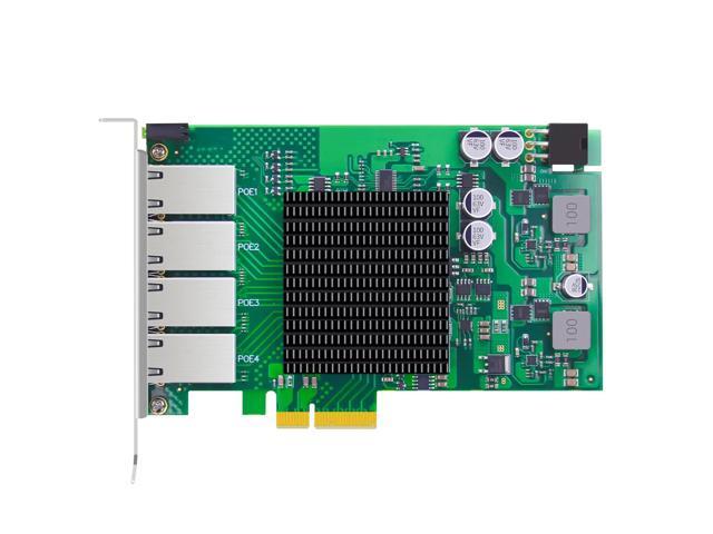Click here for 4-Port Gigabit PoE+ Card  PCIE 2.0 X4 prices
