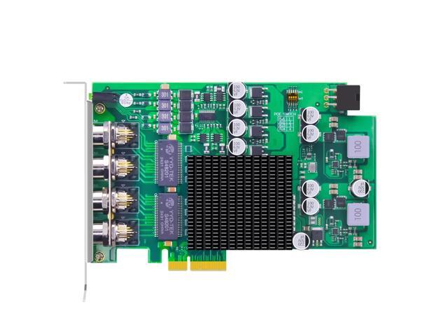 Click here for 4-Port M12 PoE+ Card  Surge-Proof  PCIE 2.0 X4 prices