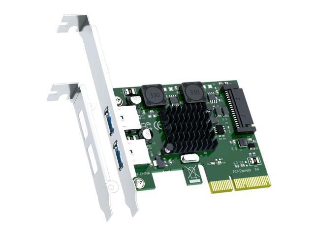 Click here for 2-Port 10Gb USB 3.1 Gen2 Type-A to PCIE X4  ASM 31... prices