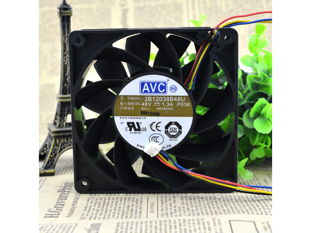 Click here for 2B12038B48U DC 48V 1.3A DC large air volume fan 12... prices