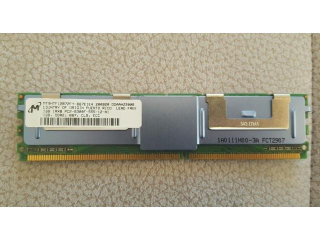 Click here for For MT9HTF12872FY-667E1E4 1G 1RX8 PC2-5300F-555-12... prices