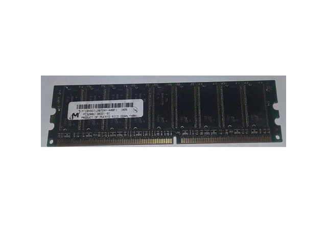 Click here for For MT18VDDT12872AY-40BF1 1GB PC3200U DDR 400 ECC... prices