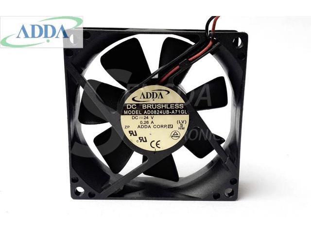 Click here for FOR ADDA 80x25mm AD0824UB-A71GL DC 24V 0.26A 2Wire... prices